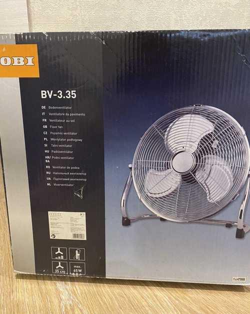 Вентилятор напольный OBI 65 Bт