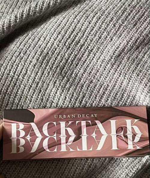 Urban decay backtalk палетка теней