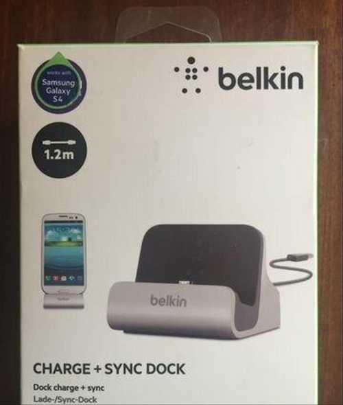 Док станция Belkin Charge + Sync Dock F8M389cw