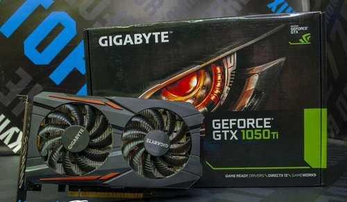 Видеокарта gigabyte GeForce GTX 1050 Ti 4gddr5