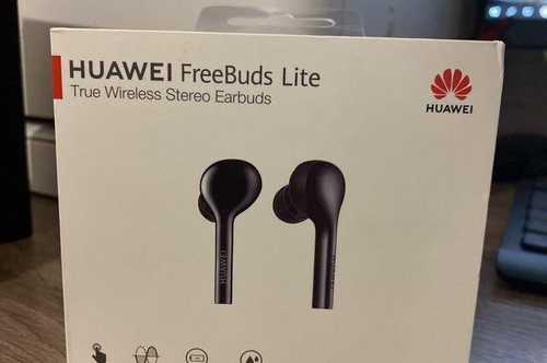 TWS гарнитура Huawei FreeBuds Lite CM-H1C черная