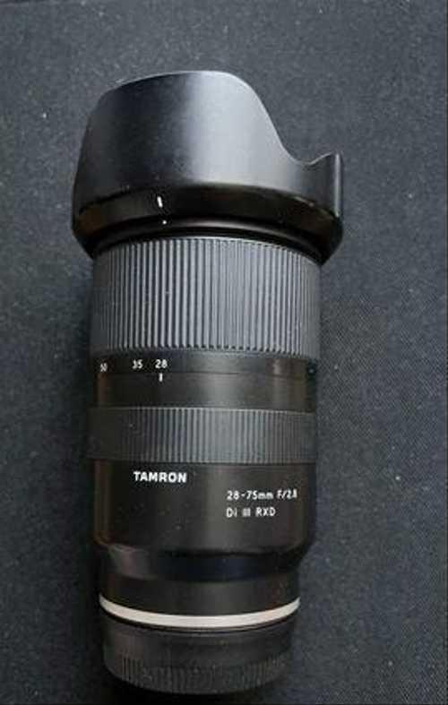 Объектив Tamron 28-75 f2.8 for Sony E