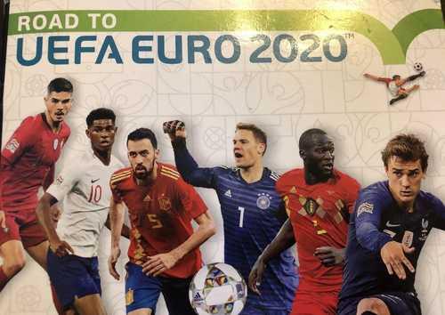 Наклейки Road to Uefa Euro 2020