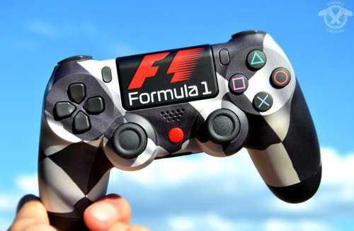 Геймпад Dualshock 4 V2 F1 Formula 1 для ps4 Достав