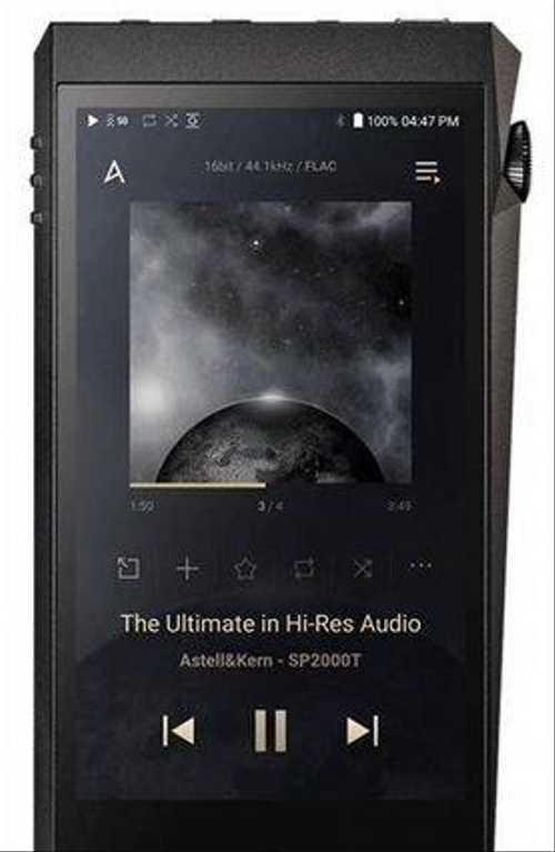 Hi-Fi-плеер Astell&Kern SP2000T Onyx Black