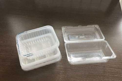 Прозрачные контейнеры пластиковые для рассады