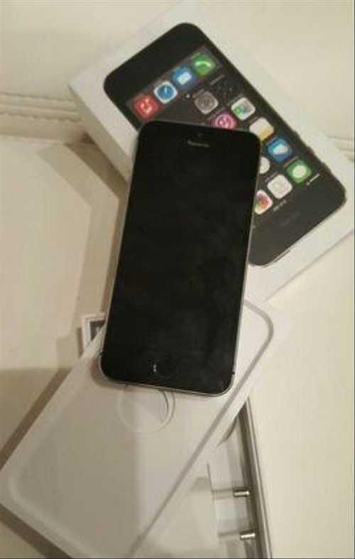 iPhone 5s 16 gb LTE чёрный
