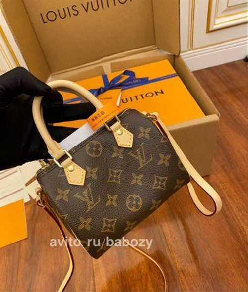 Сумка Louis Vuitton Nano Speedy оригинал