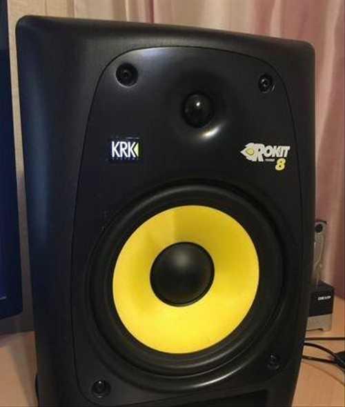 Студийные мониторы KRK RP8G2 + сабвуфер KRK 12S