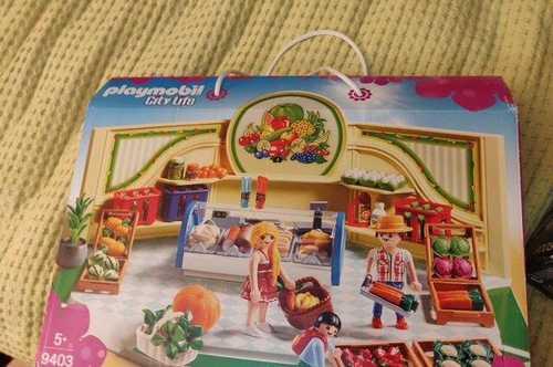 Playmobil магазин продуктов