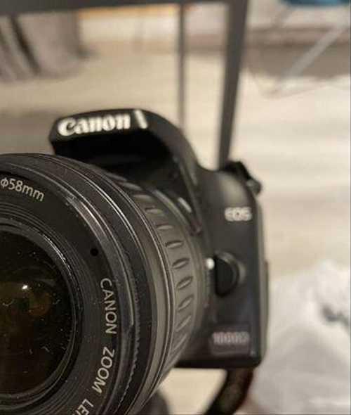 Зеркальный фотоаппарат Canon 1100d + Sigma Fisheye