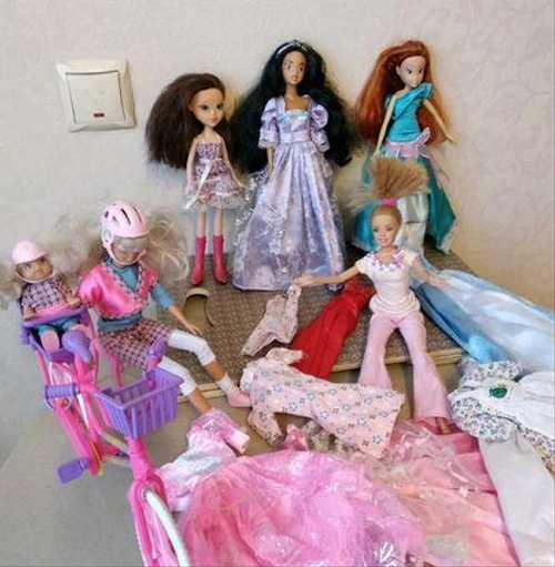 Куклы Barbie, Winx, Moxie, Жасмин