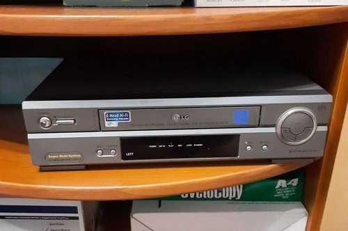 Видеоплеер кассетный LG и видеокассеты