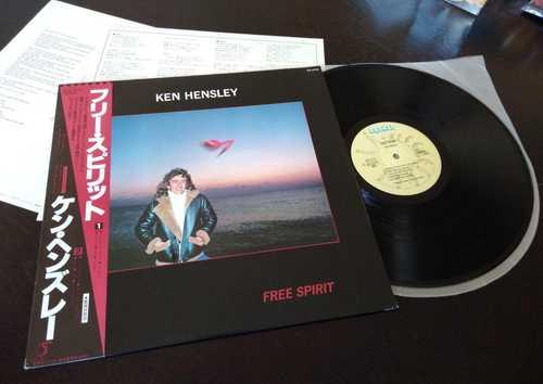 Ken Hensley Free Spirit 1981 Japan комплект NM/NM
