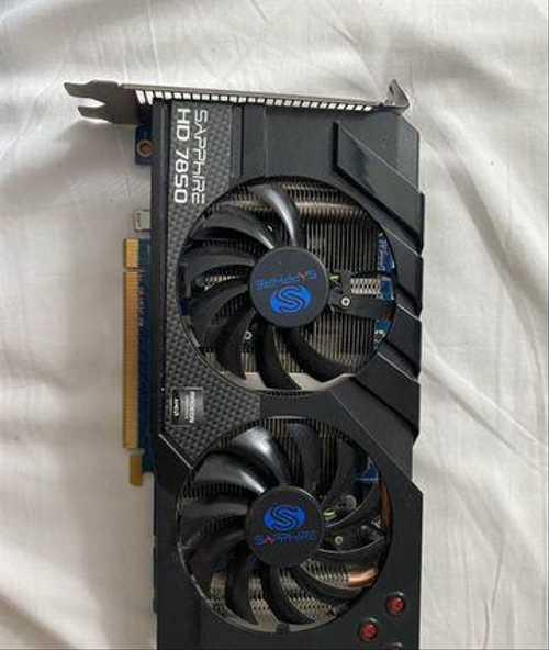 Видеокарта radeon hd7850 sapphire