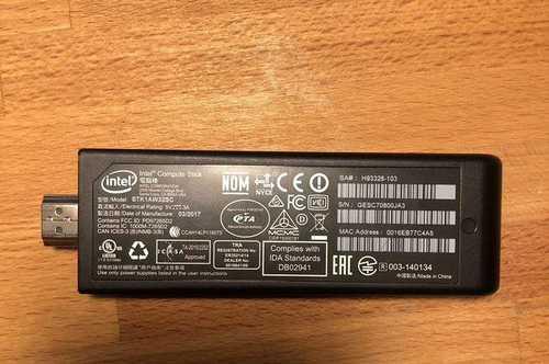 Intel compu stick STK1AW32SC