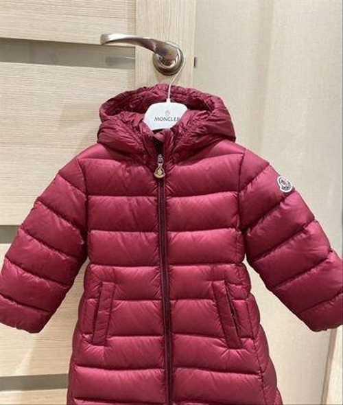 Пуховое пальто Moncler Kids 12/18 m оригинал
