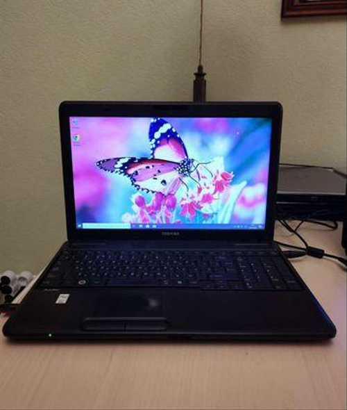 Toshiba C660-1TM i5 4 ядра/4Gb/500Gb Сост Отл Гара