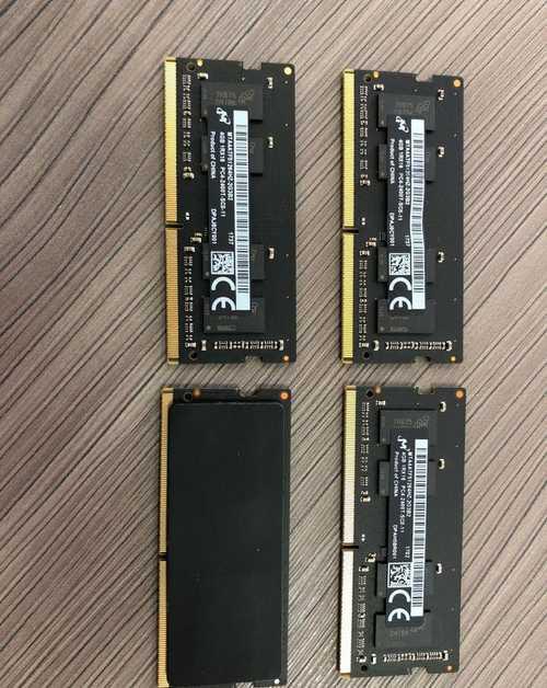 Оперативная память 4х4gb micron ddr4 2400