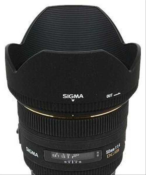 Sigma AF 50mm f/1.4 EX DG HSM Nikon F