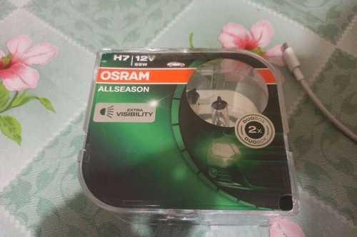 Лампы h7/Osram extra visibility 12v 55w