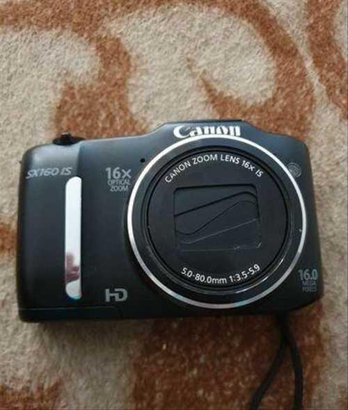 Компактные фотоаппараты, canon sx160 is