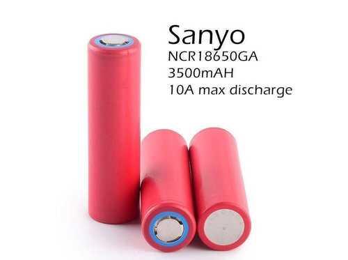 Аккумулятор Sanyo NCR18650GA