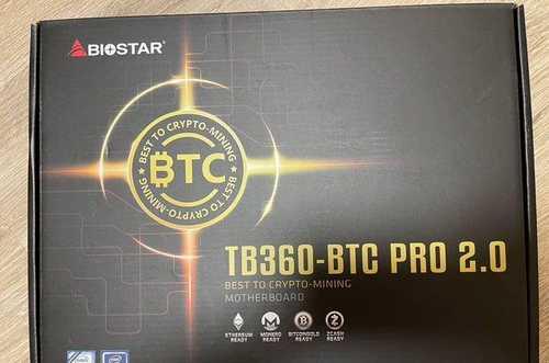 Материнская плата Biostar TB360-btc pro 2.0 ver 6