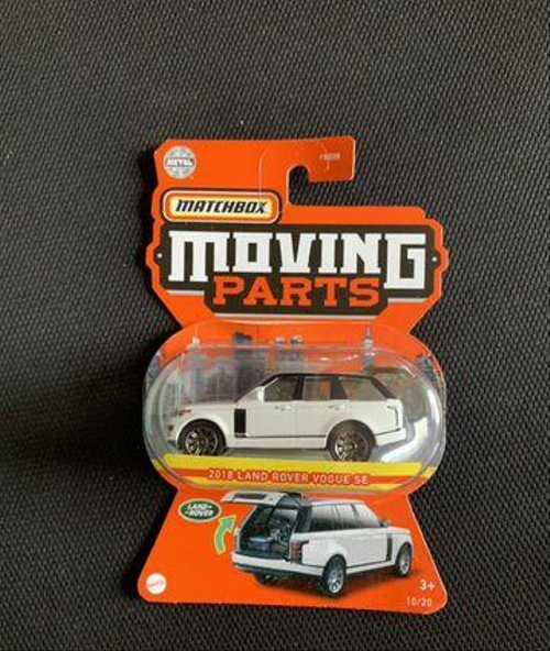 Машинка matchbox серии moving parts Range rover