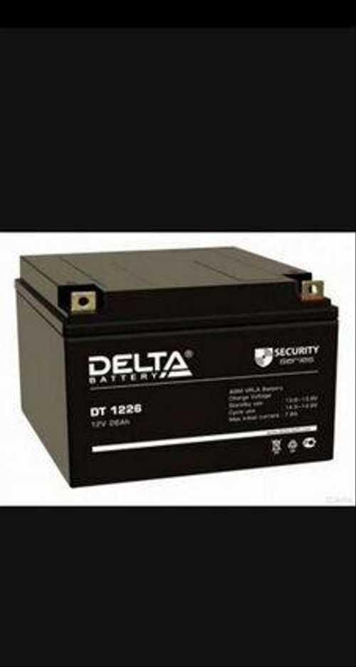 Аккумулятор delta dt1226 | Festima.Ru - Мониторинг объявлений