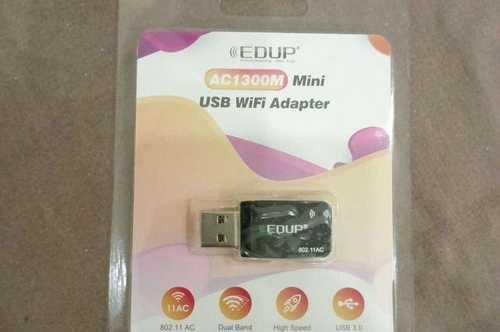 Mini USB wifi адаптер AC1300M новый