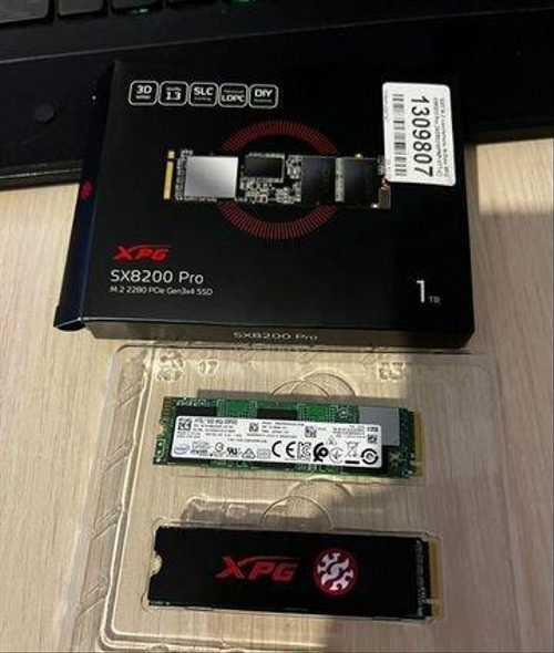 SSD A-Data XPG SX8200 Pro M.2 1tb и Intel 660p 512