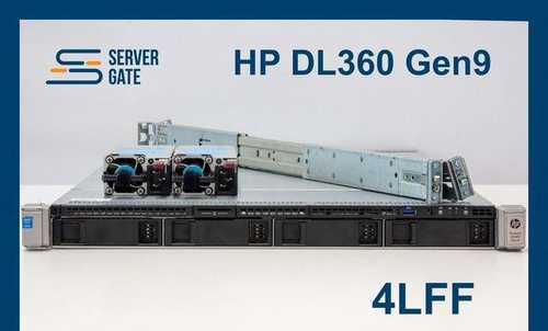 Сервер HP DL360 Gen9 4LFF 2x E5-2699v3 32GB 240