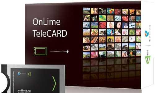 OnLime telecard модуль доступа Cl+ цифровое тв