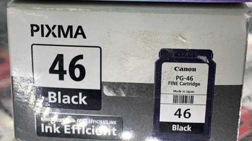 Картридж струйный Canon PG-46 черный