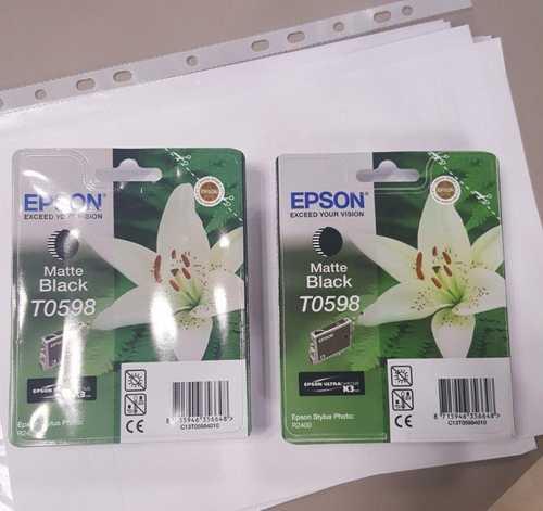 Картридж Epson T0598