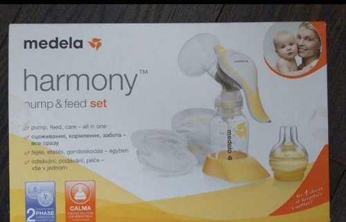 Молокоотсос medela harmony ручной