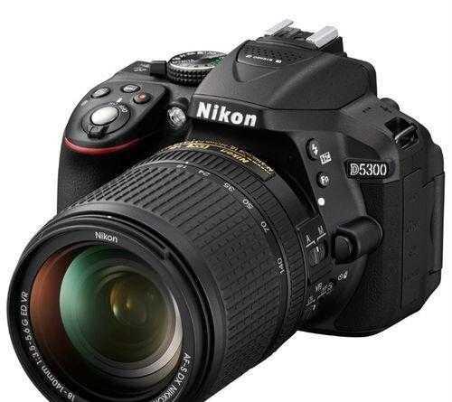 Зеркальный фотоаппарат Nikon D5300 Kit 18-140mm Bl