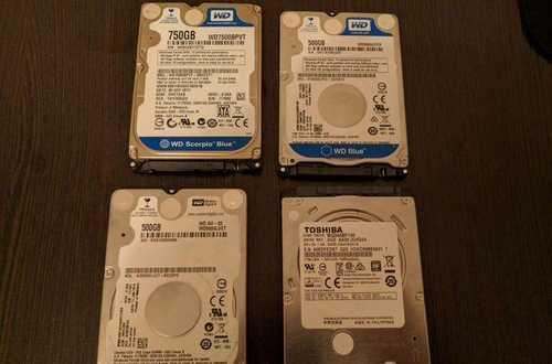 Нерабочие HDD 2.5"