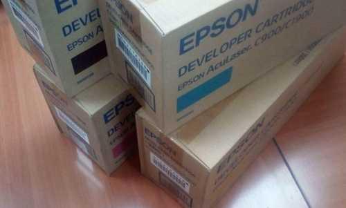 Картриджи Epson AcuLaser C900/C1900 комплект