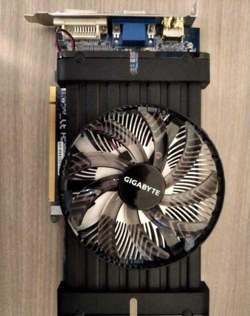 Видеокарта Gigabyte Radeon HD6670 1Гб не рабочая