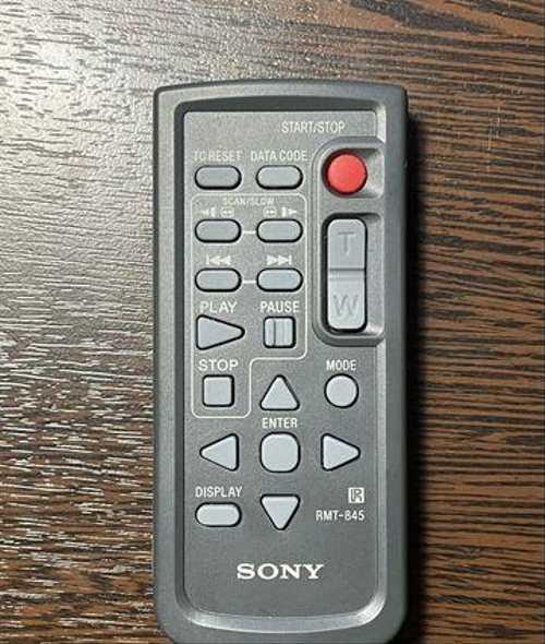 Пульт ду для видеокамер sony