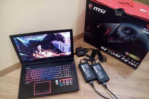 MSI GT73VR 7RE-471RU titan SLI 4K