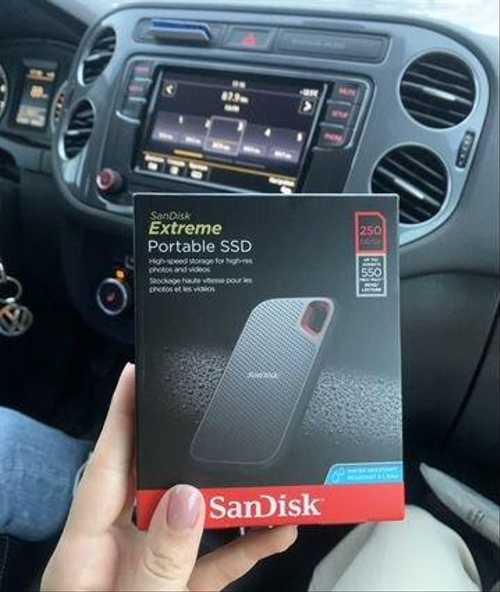 Sandisk extreme Portable SSD 250GB