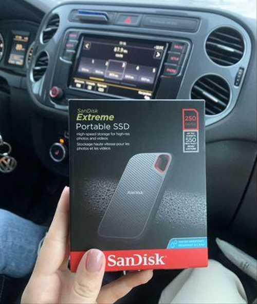 Sandisk extreme Portable SSD 250GB