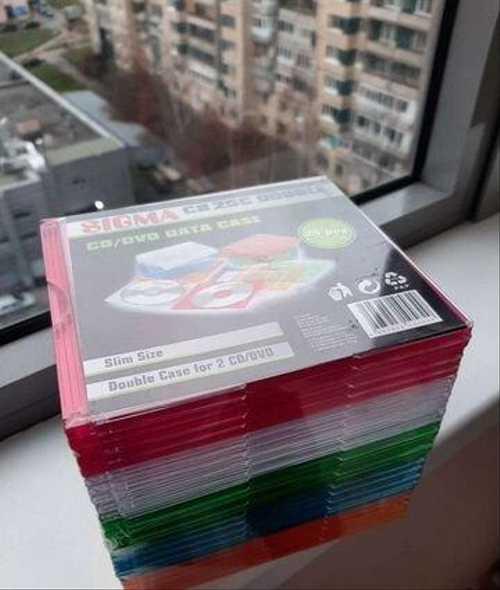 Кейс-Футляр-коробка для CD/DVD дисков
