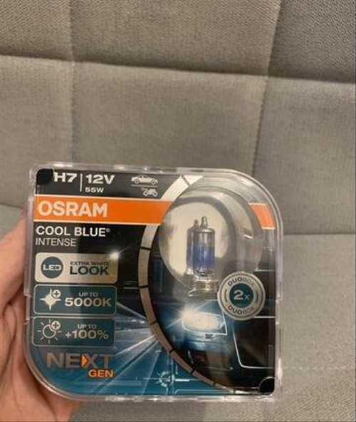 Лампа Osram cool blue 5000k H7