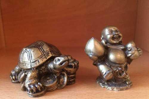 Статуэтки Фигурки Денежная черепаха Будда