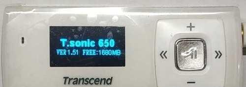 MP3 Flash-плеер+FM Transcend T-Sonic MP-650