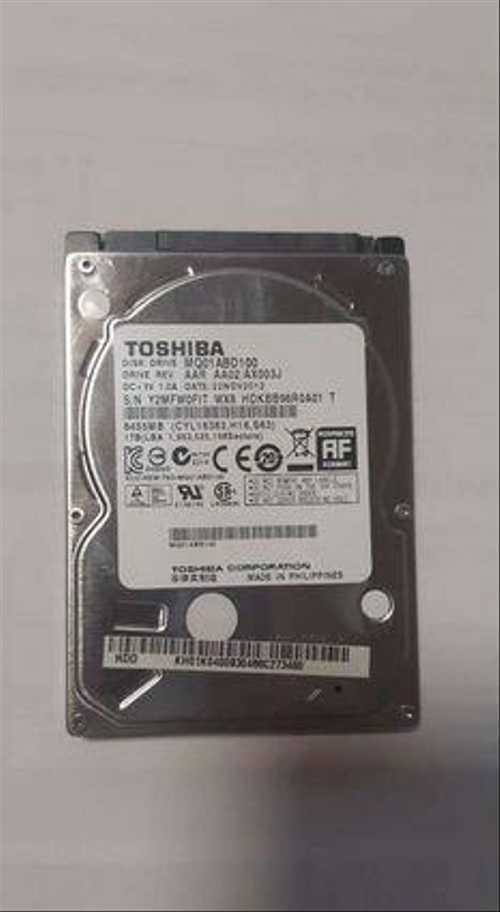 Жесткий диск на 1 тб Toshiba